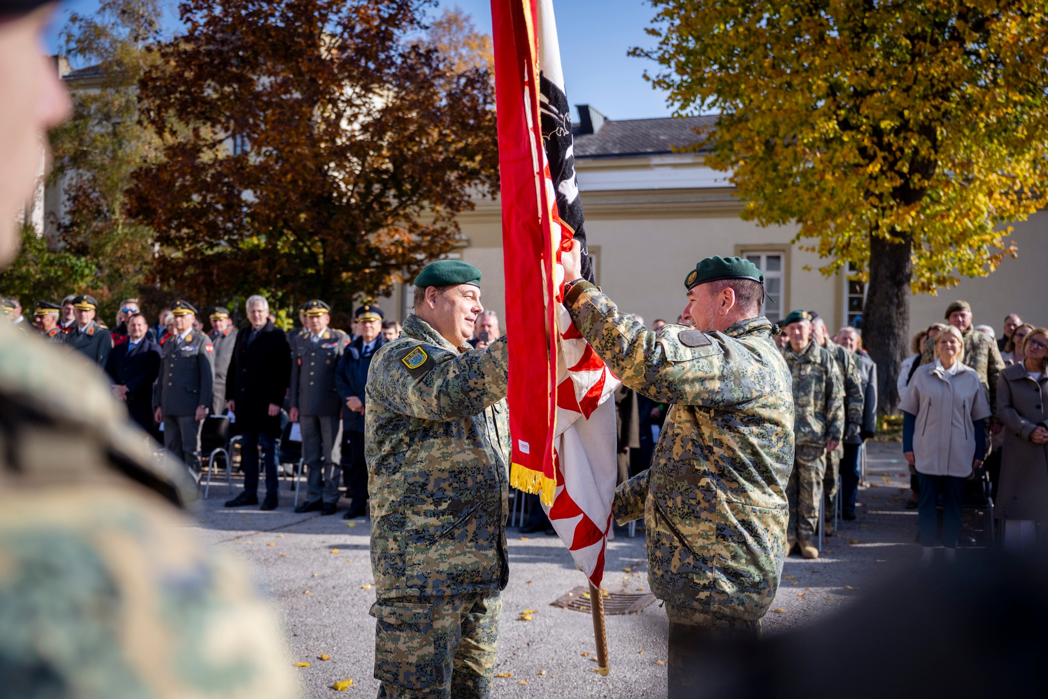 Brigadier Georg Härtinger übernimmt das Kommando über das ...